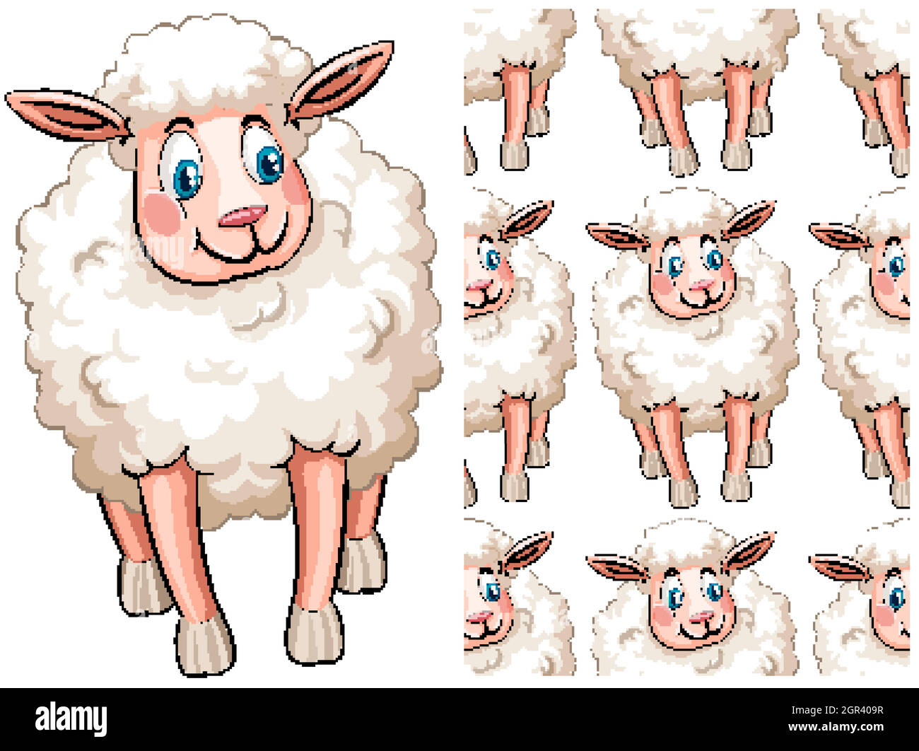 Farming patterns Stock Vector Images - Alamy