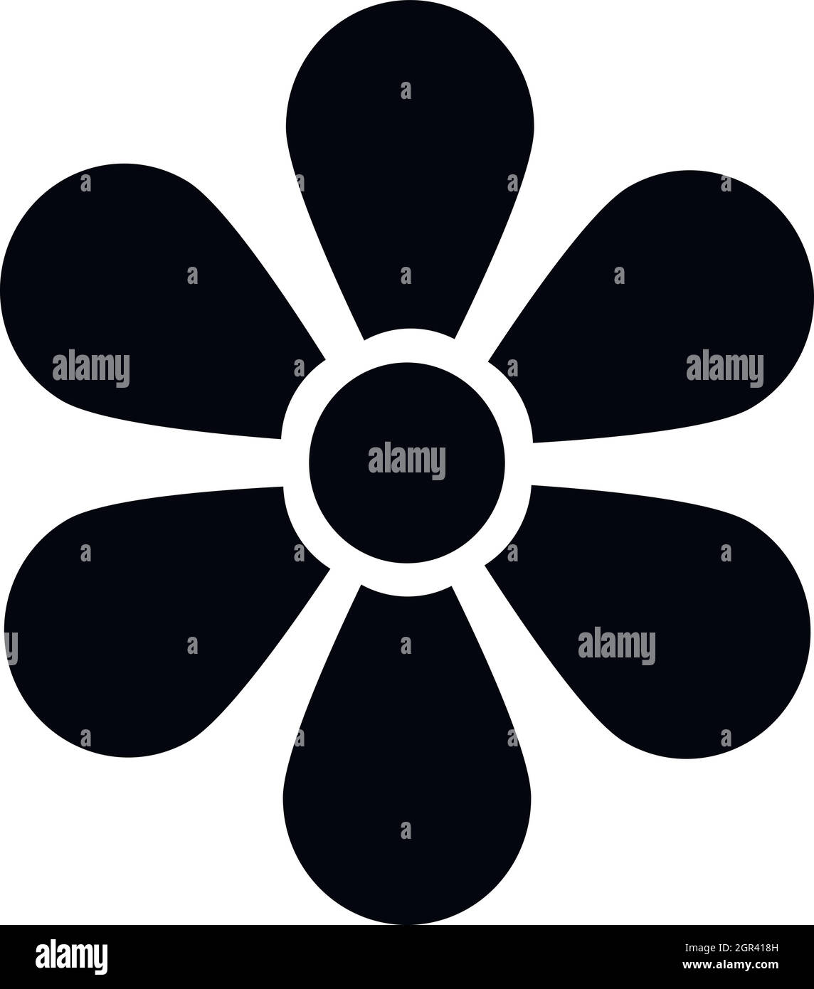 Summer flower in season Stock Vector Images - Alamy