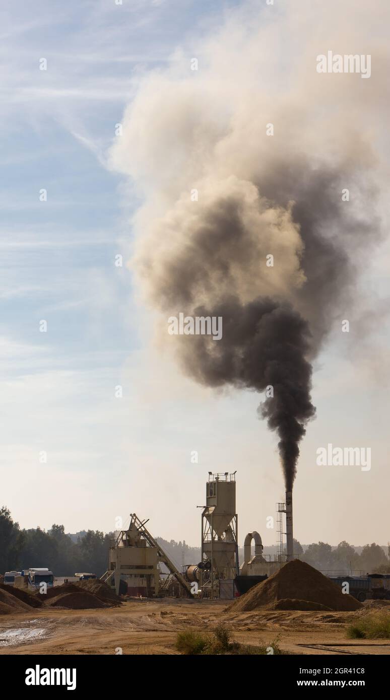 Cement industry pollution hi-res stock photography and images - Alamy