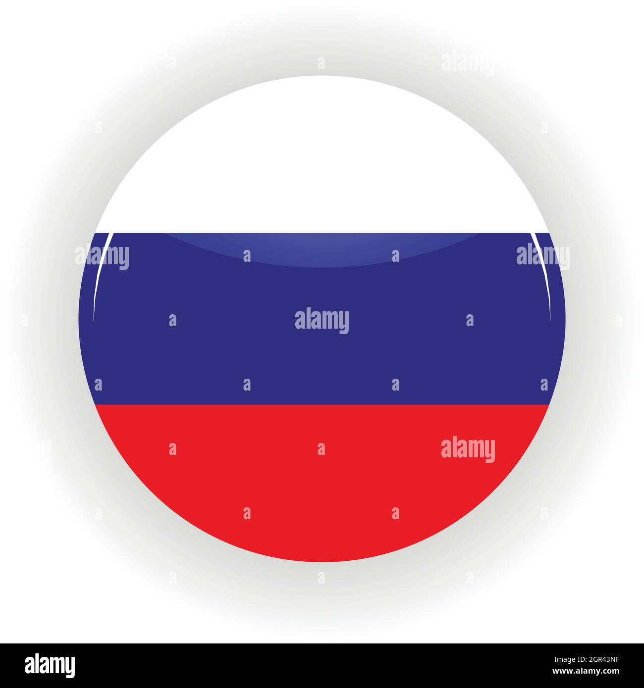 Russia icon circle Stock Vector Image & Art - Alamy