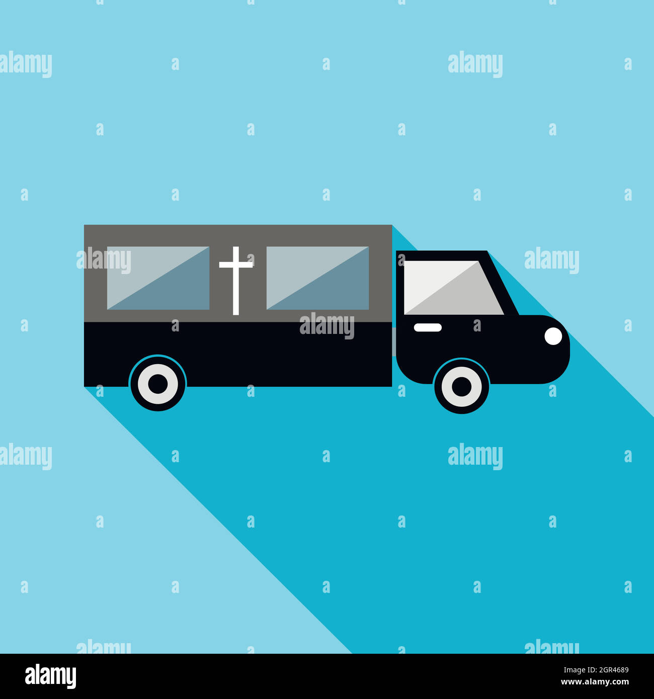 Hearse Stock Vector Images - Alamy
