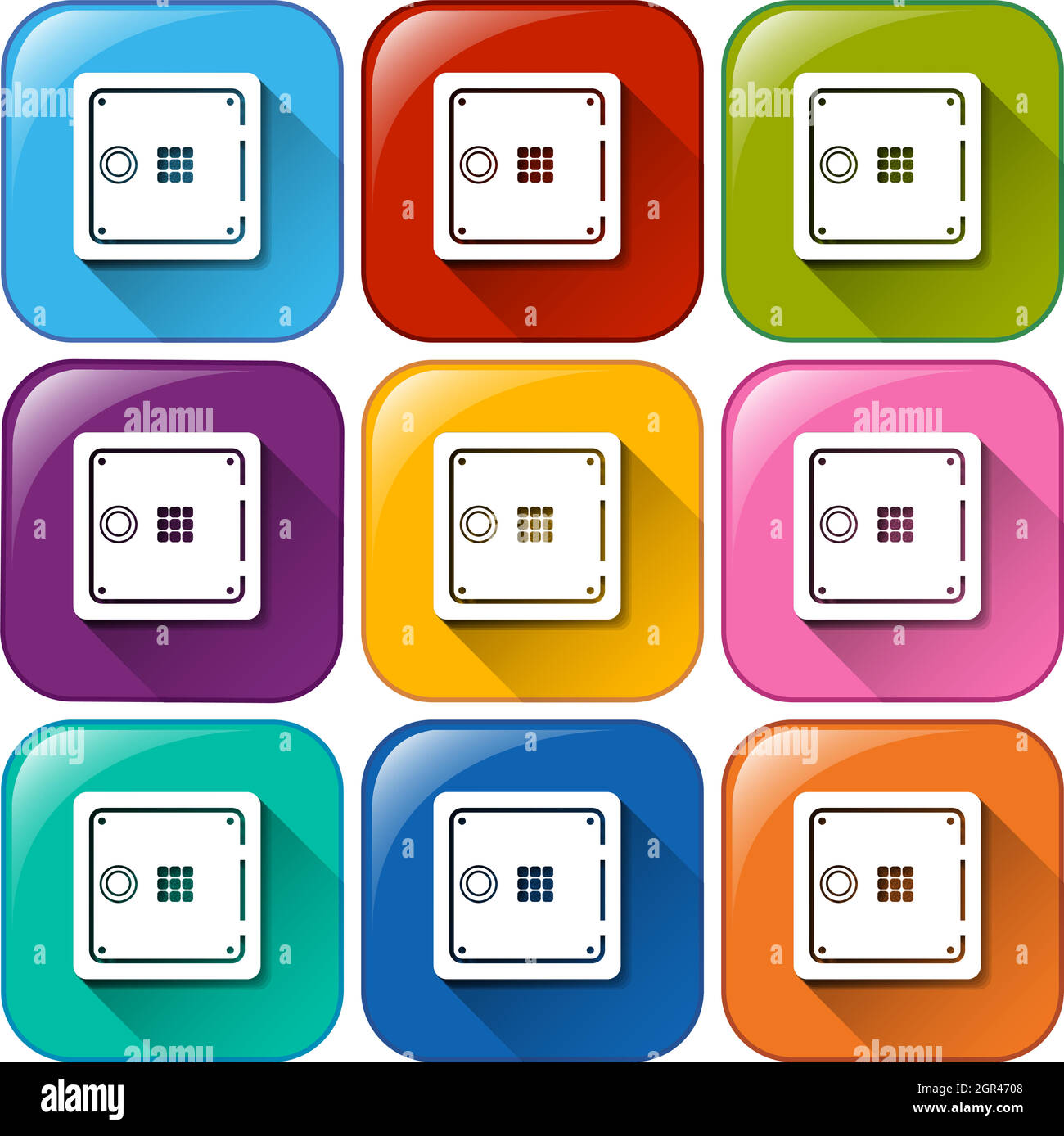 Locks Stock Vector Images - Alamy