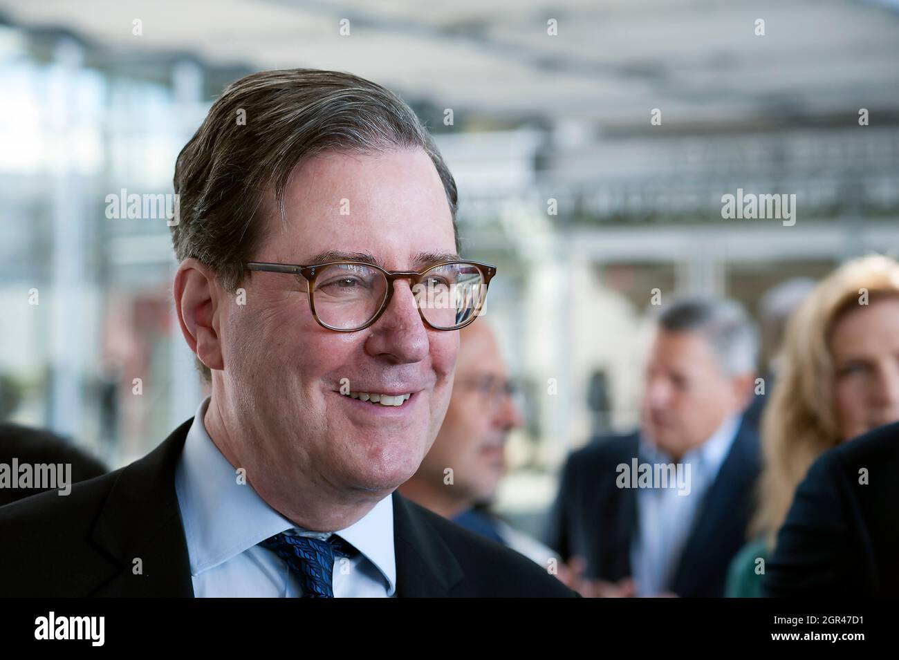 David Ruben at the dedication ceremony for the Academy Museum of Motion ...