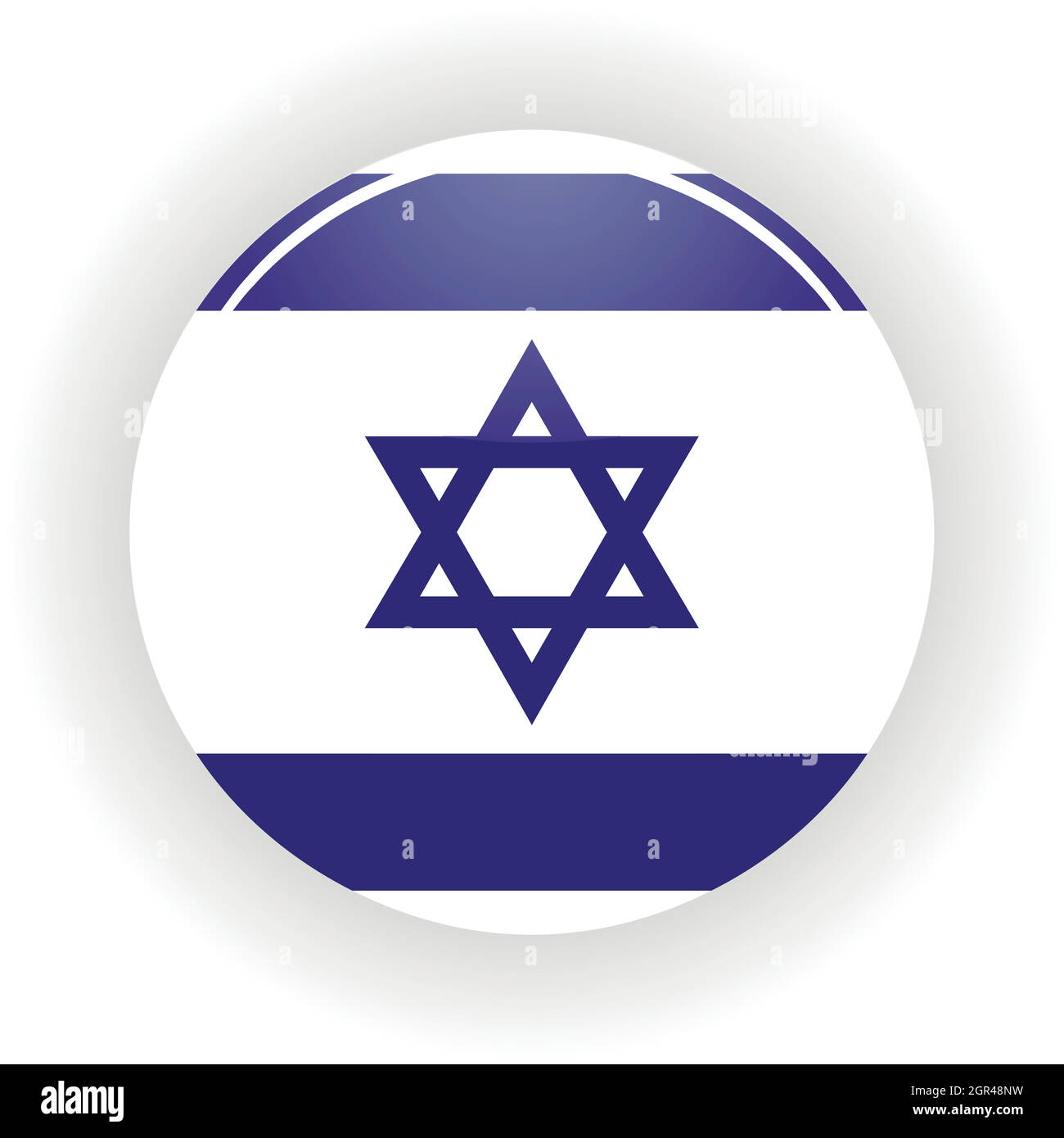 Israel icon circle Stock Vector Image & Art - Alamy