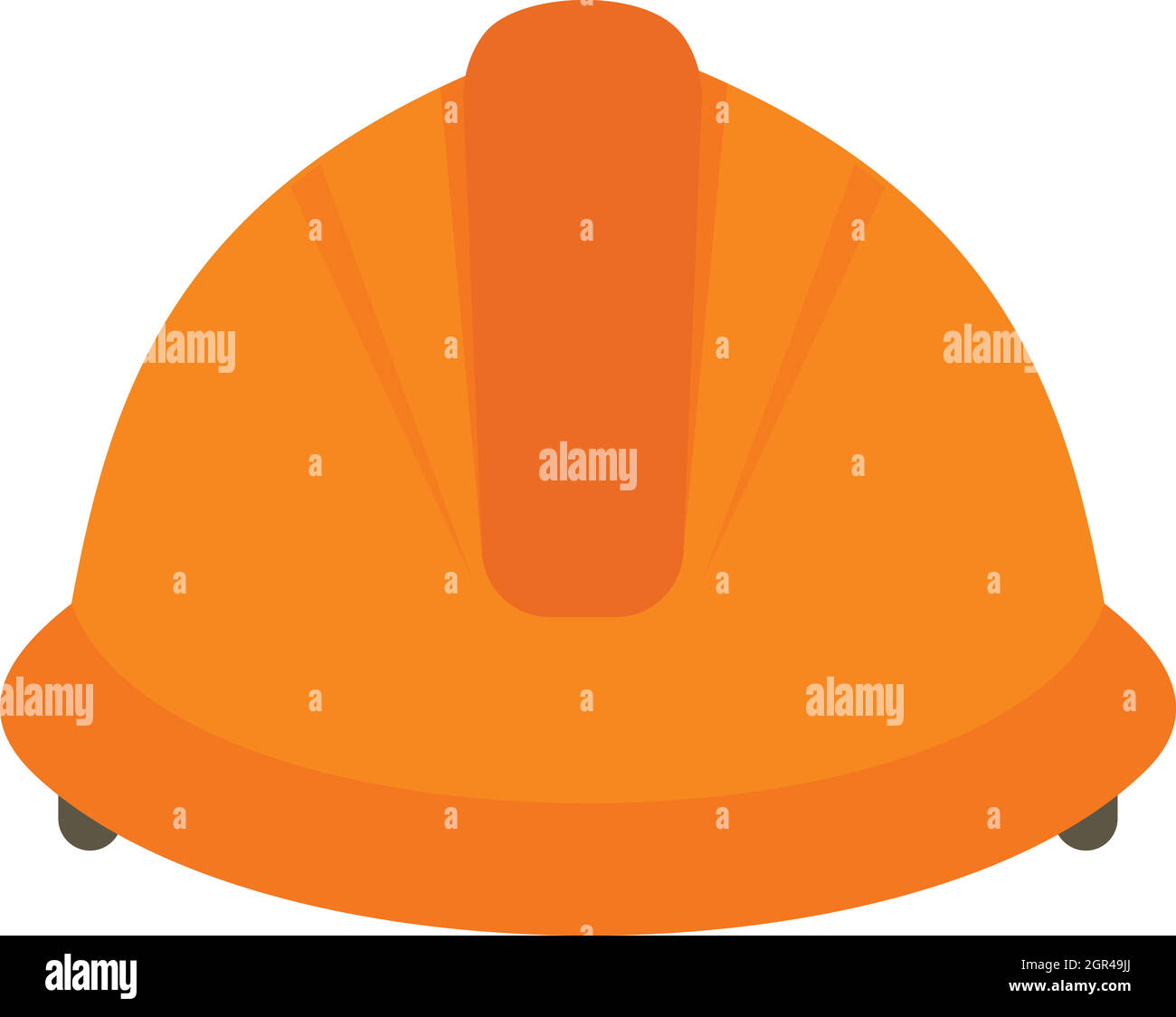 Orange Hard Hat Clip Art