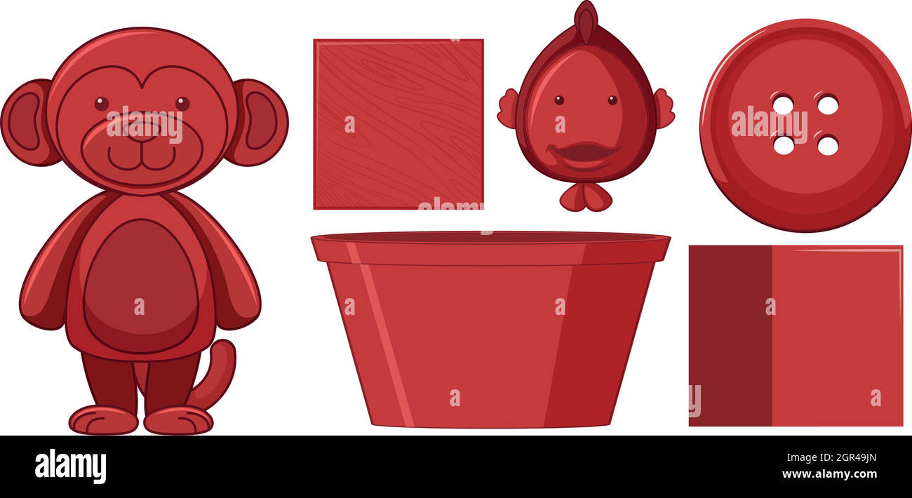 Red objects hi-res stock photography and images - Alamy