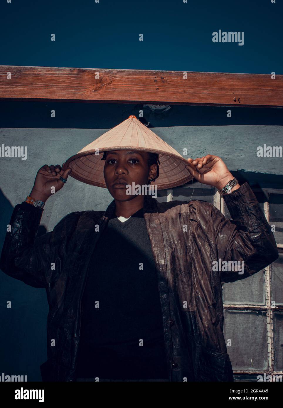 Portrait actor black jacket hi-res stock photography and images - Alamy