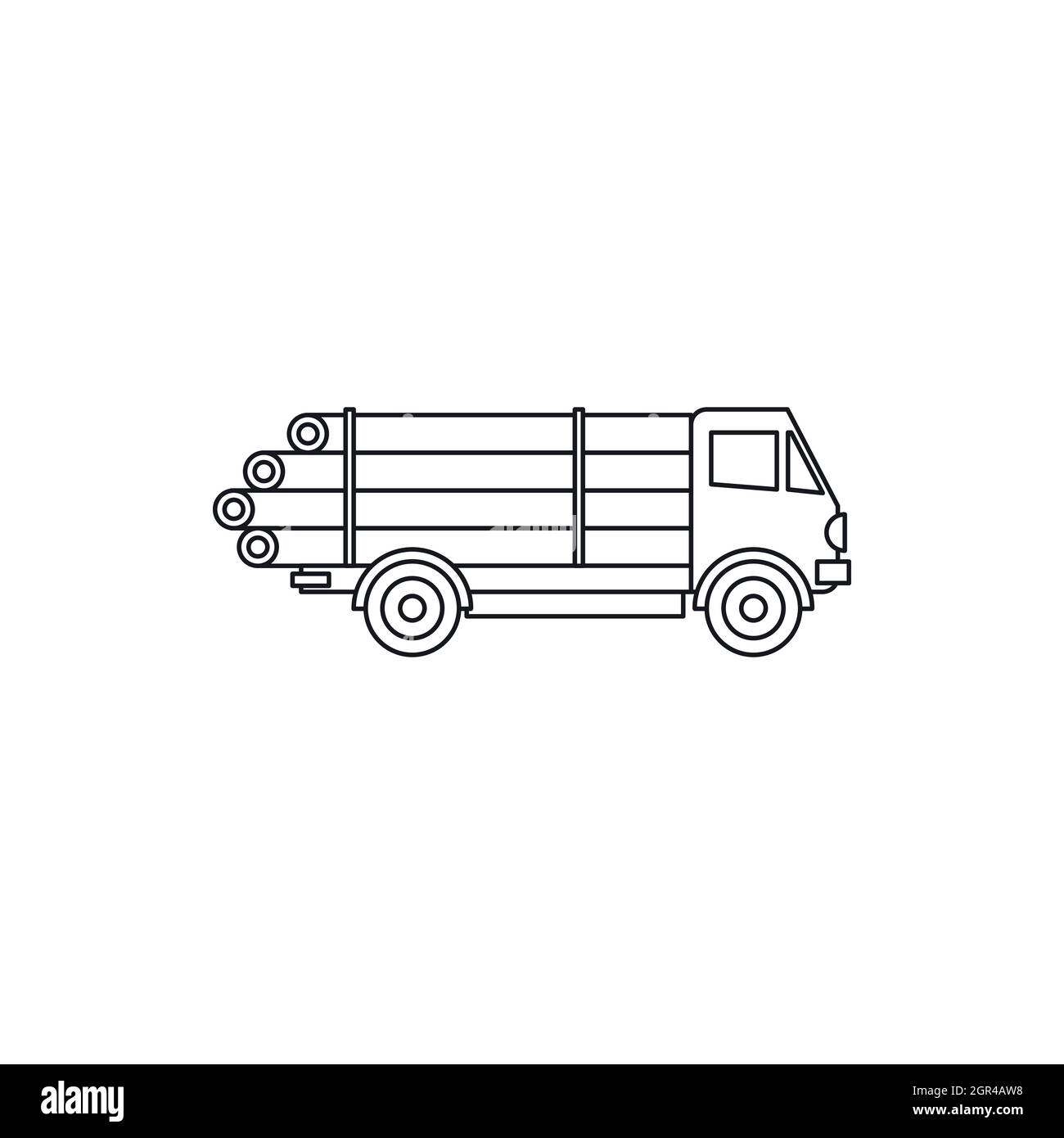 Lorry truck wood hi-res stock photography and images - Alamy