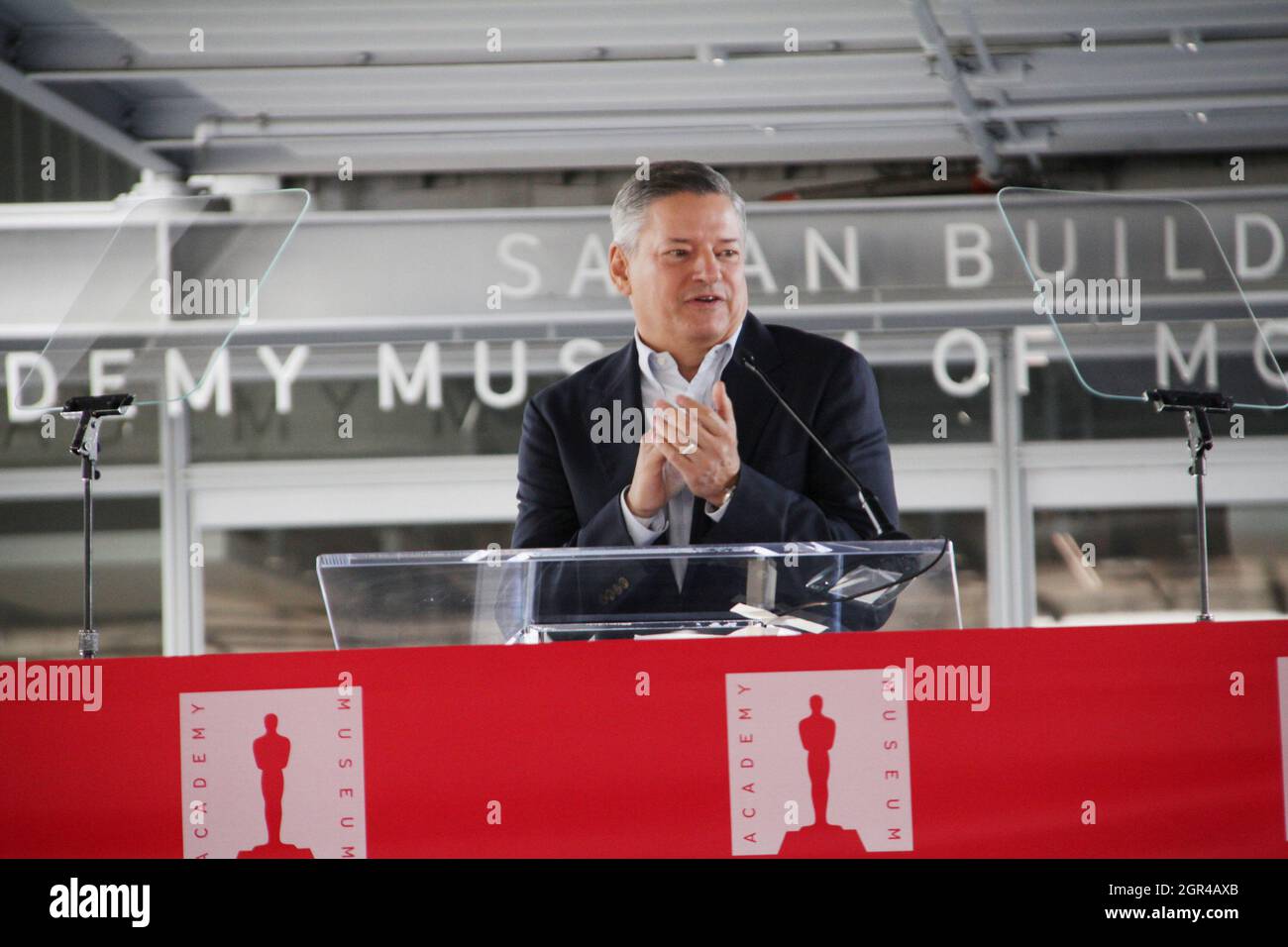 Los Angeles, USA. Sept 30 2021: Ted Sarandos 09/30/2021 The Dedication ...