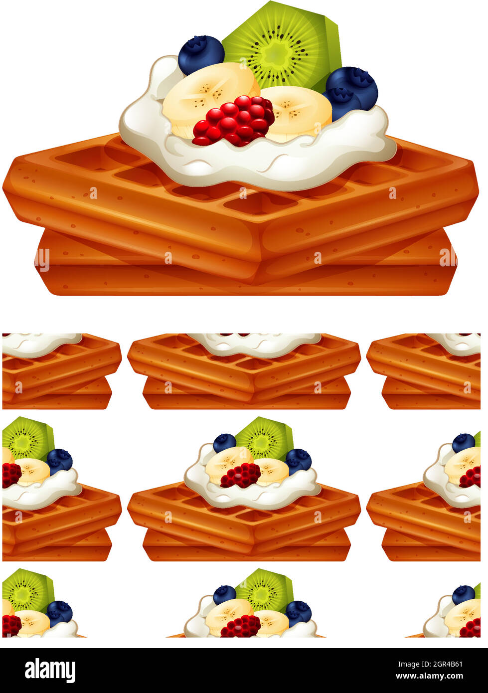 Waffle patterns hi-res stock photography and images - Alamy