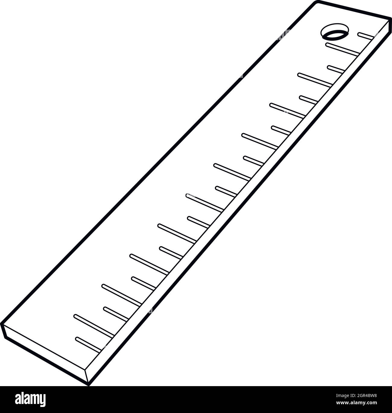 Size line Cut Out Stock Images & Pictures - Alamy