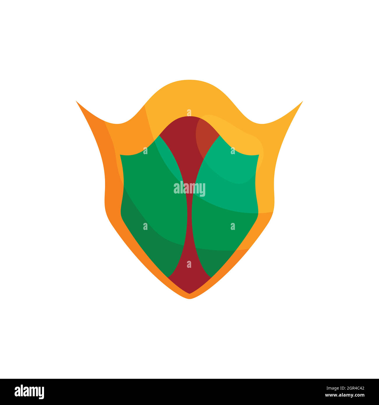 Protection shield icon, cartoon style Stock Vector Image & Art - Alamy