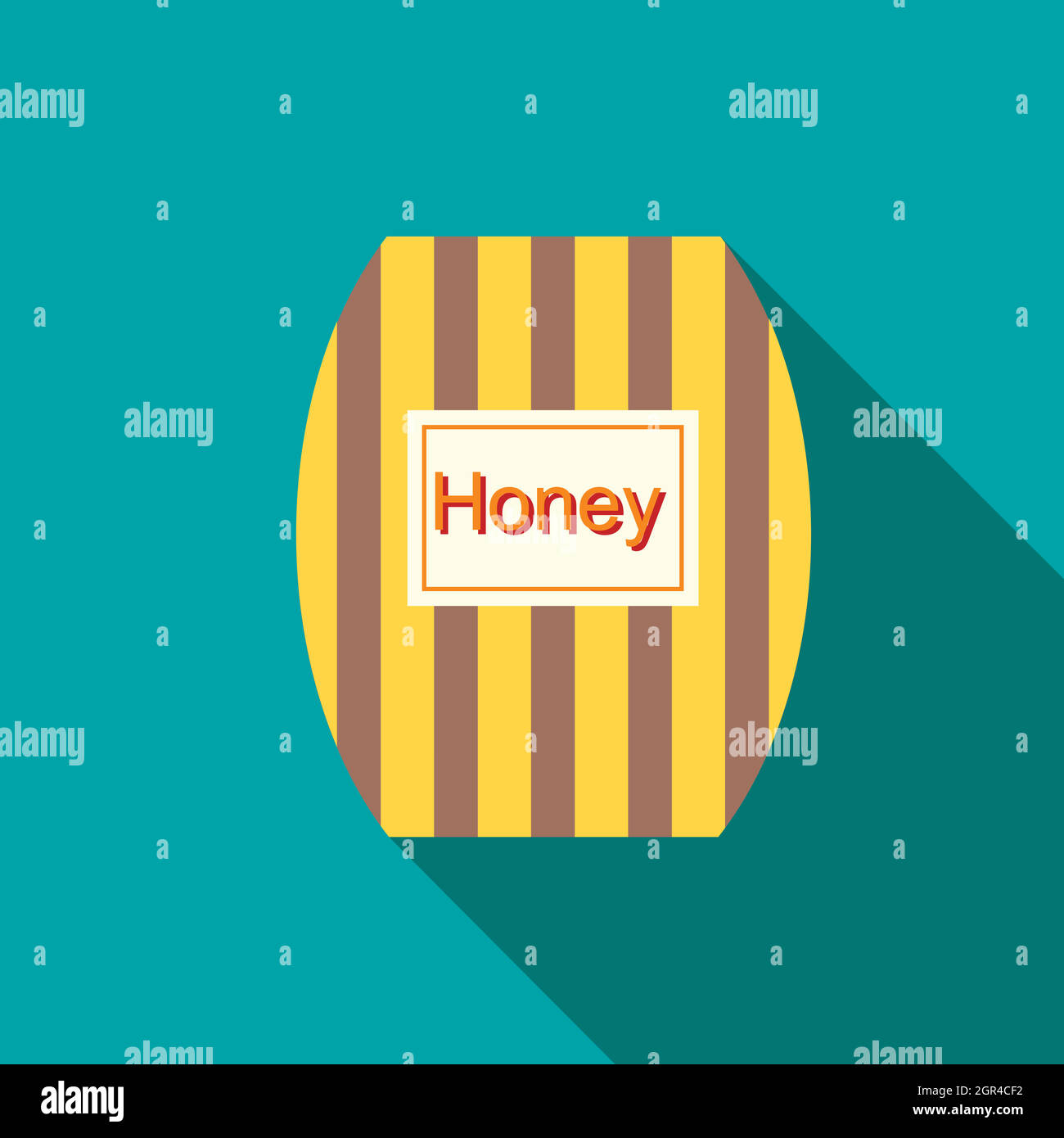 Vitamin drop icon flat Stock Vector Images - Alamy