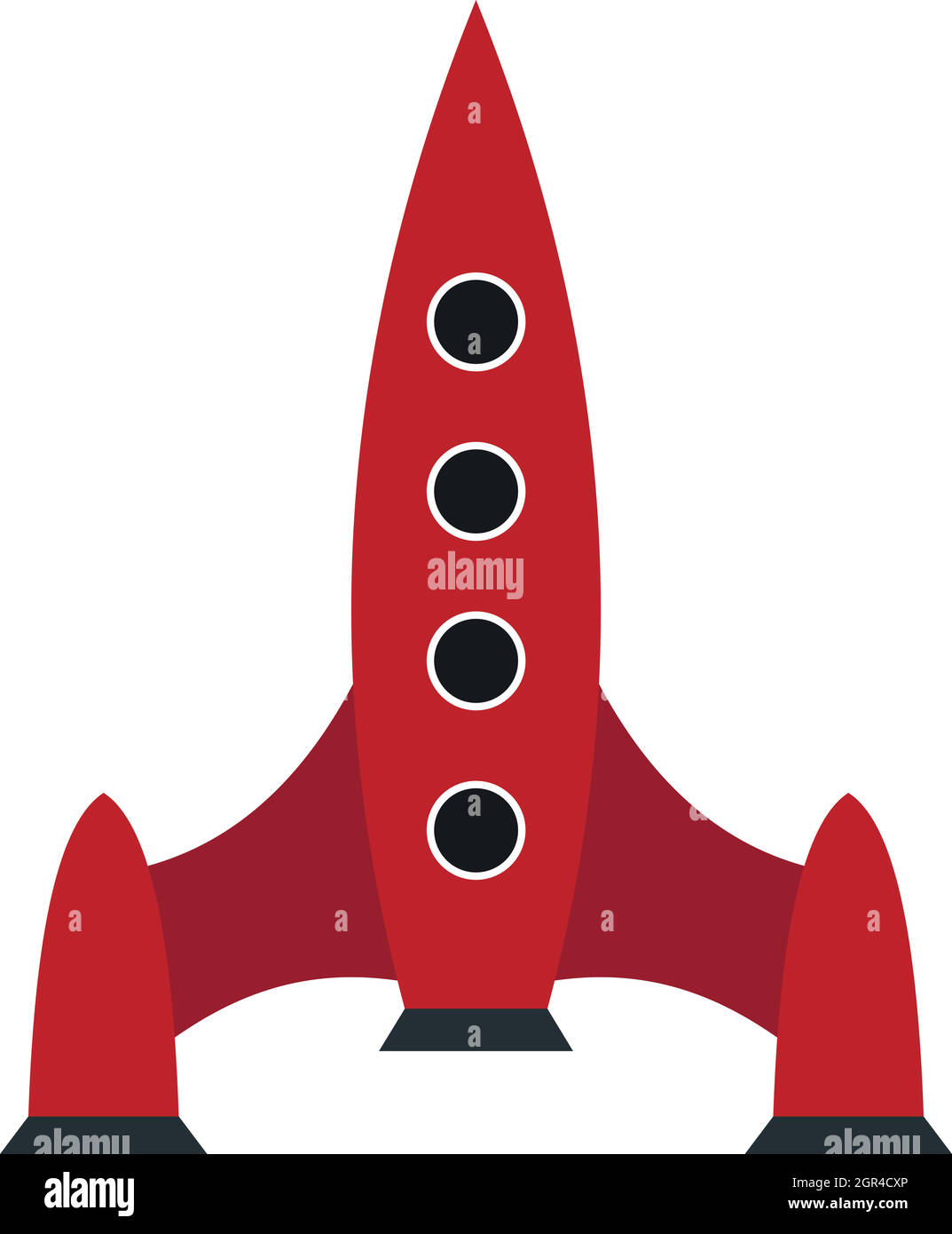 Red Rocket Icon