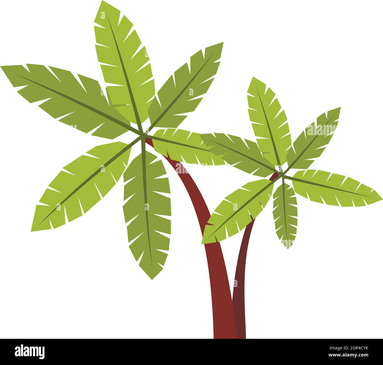 Palma icon, flat style Stock Vector Image & Art - Alamy