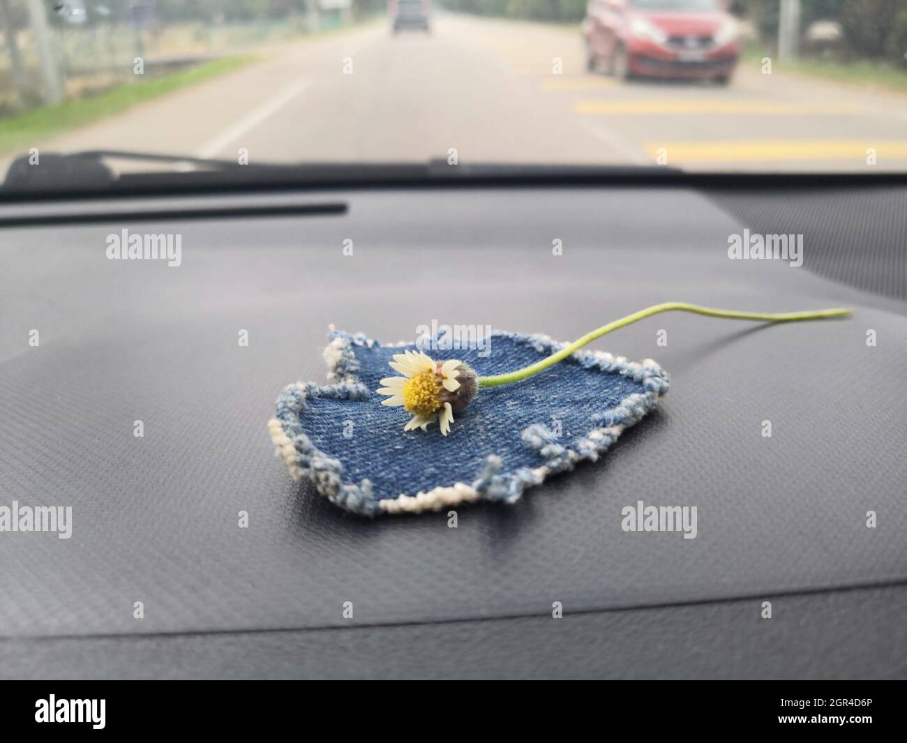 Flower on dashboard car hi-res stock photography and images - Alamy