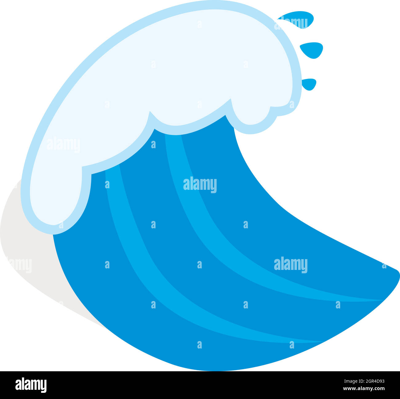 Ocean wave icon, isometric 3d style Stock Vector Image & Art - Alamy