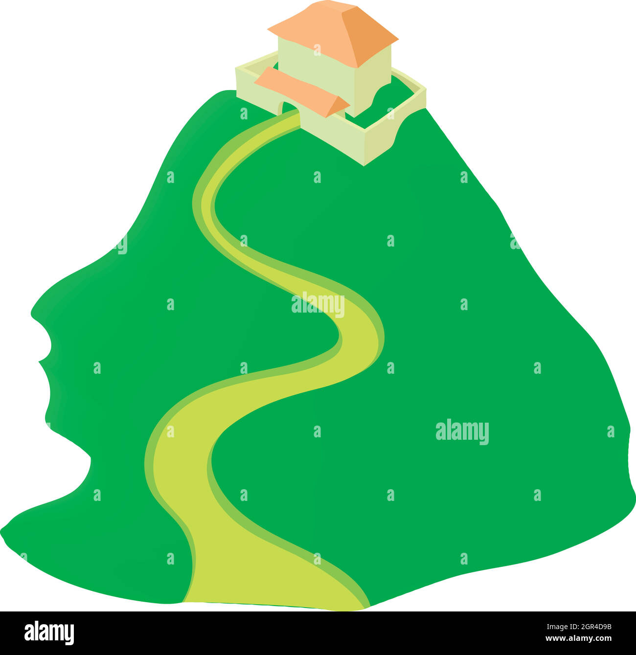 Zen mountain Stock Vector Images - Alamy