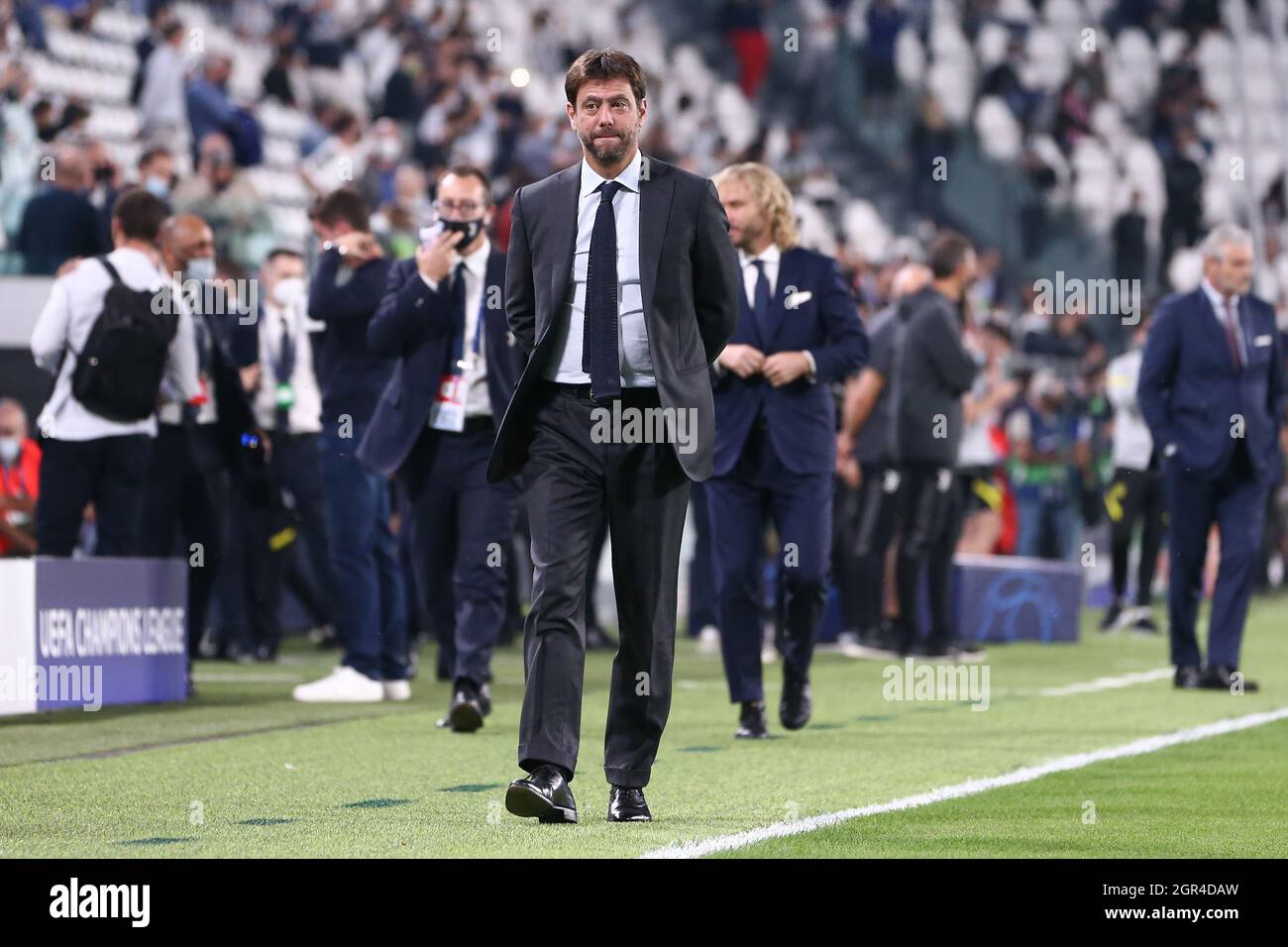 Juventus executive chairman andrea agnelli hi-res stock photography and ...