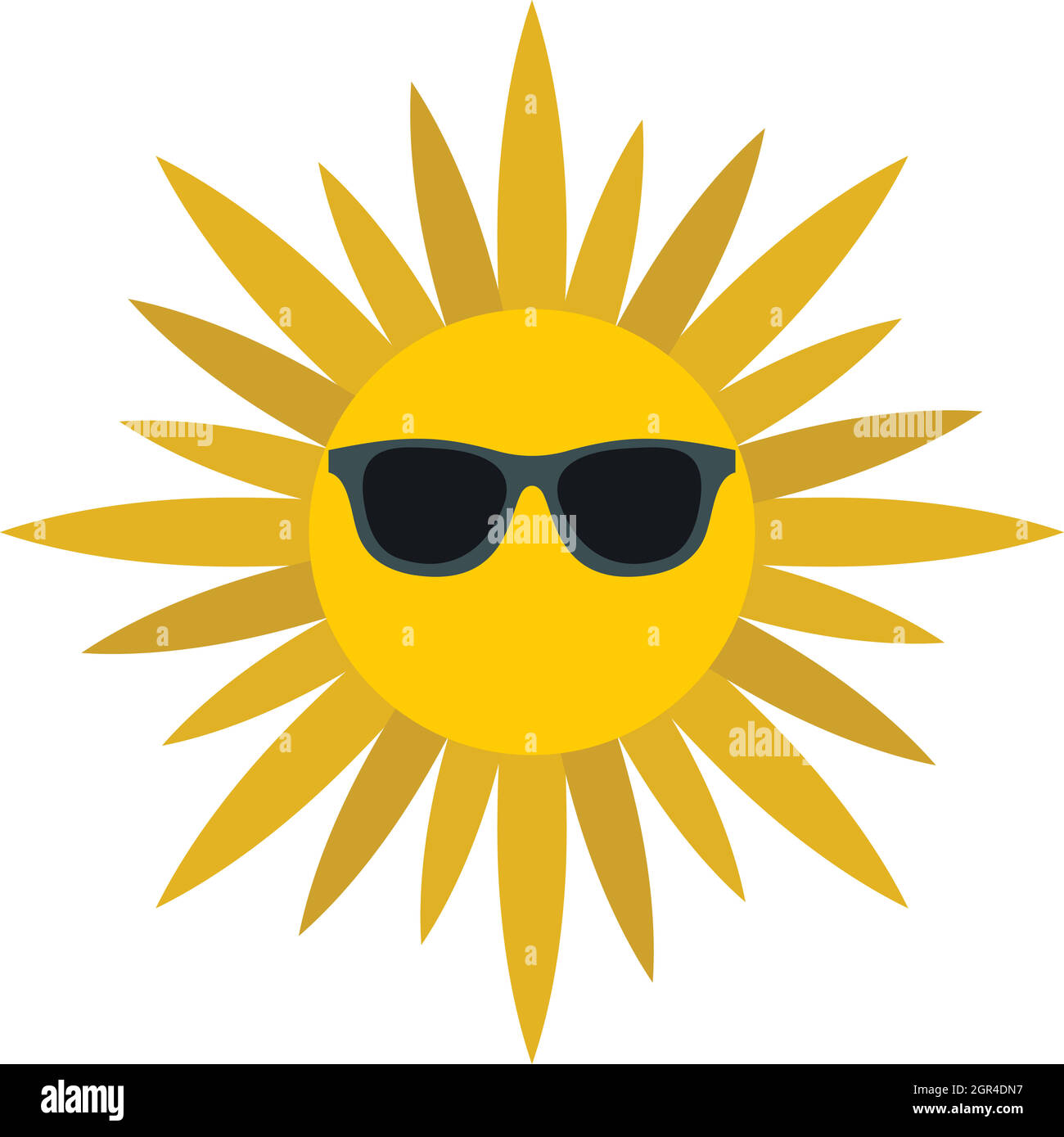 Sun Face Clip Art