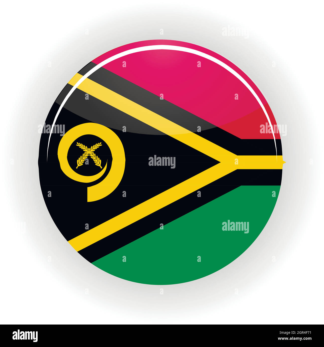 Vanuatu icon circle Stock Vector Image & Art - Alamy