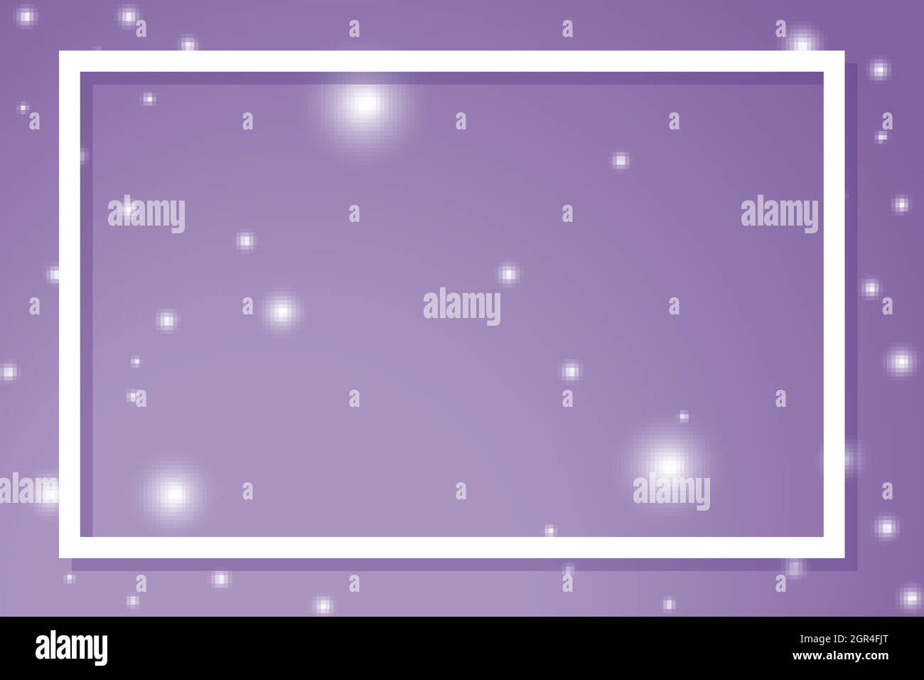 Purple background template with frame Stock Vector Image & Art - Alamy