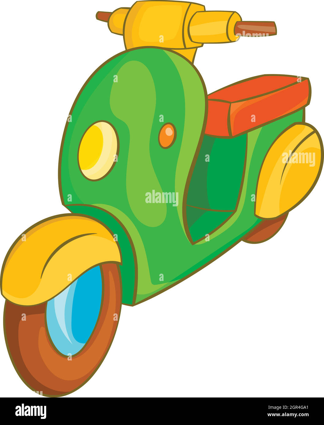 Cartoon motorcyclist Stock Vector Images - Alamy