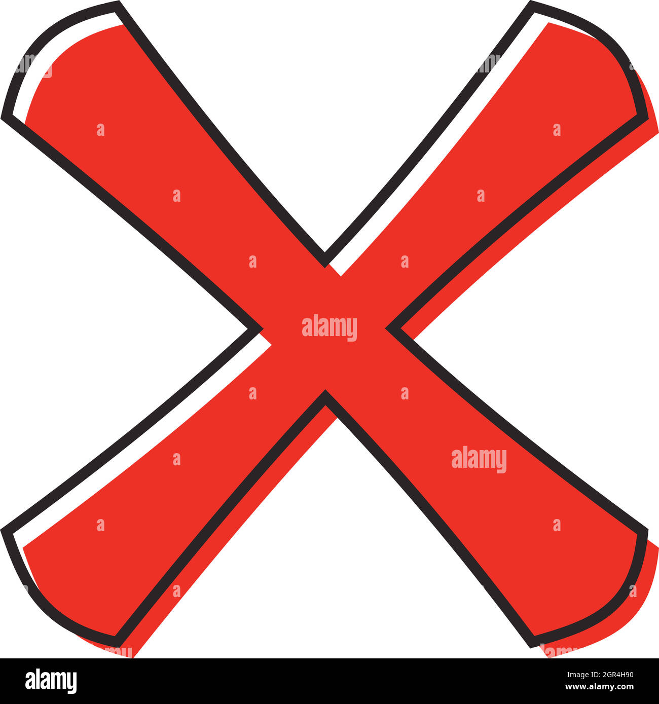 Cross signature hi-res stock photography and images - Alamy