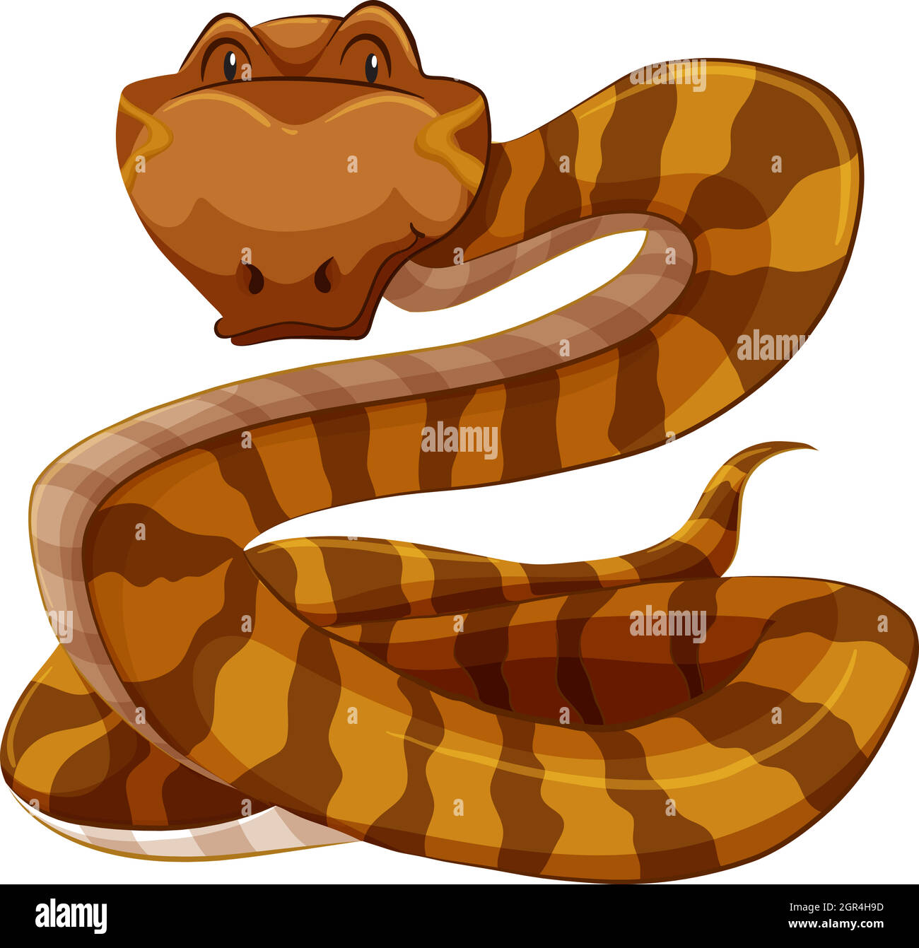 Snake clipart hi-res stock photography and images - Alamy
