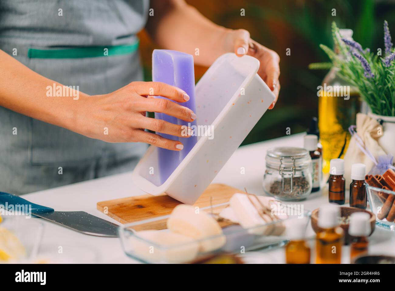 Process Soap Making High Resolution Stock Photography and Images - Alamy