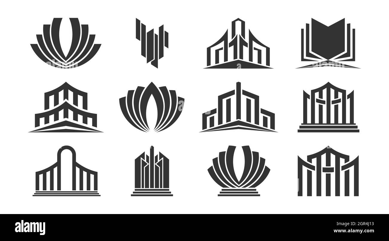 Set of modern abstract vector logos Stock Vector Image & Art - Alamy