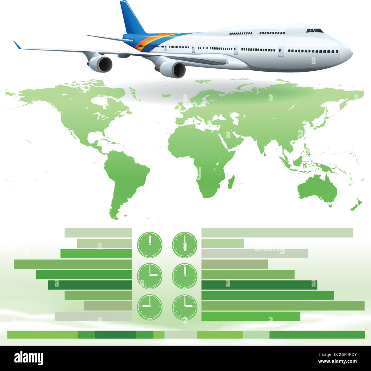An infochart showing a plane Stock Vector Image & Art - Alamy