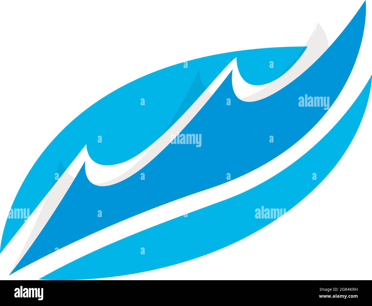 Surf wind in sea Stock Vector Images - Alamy