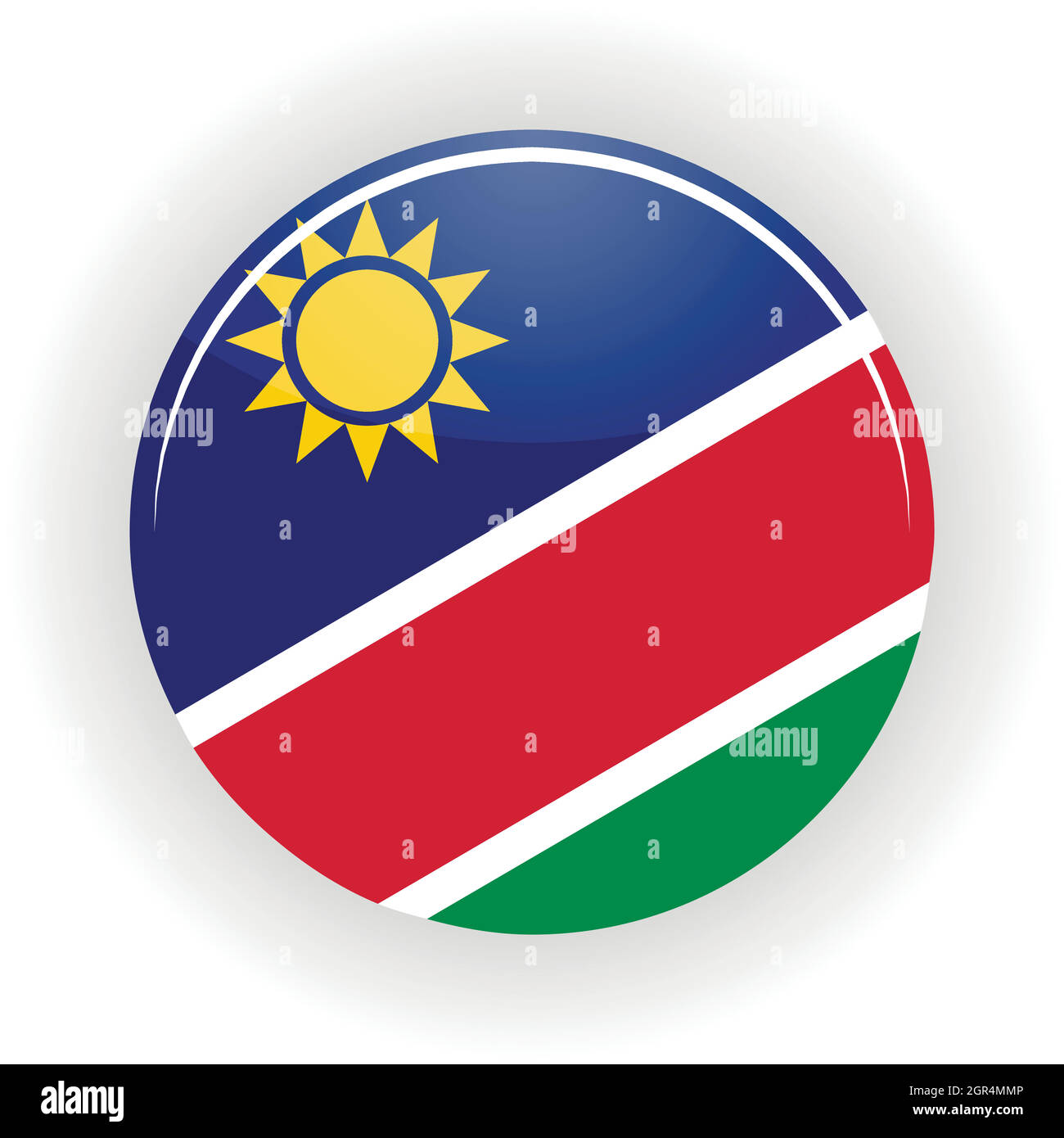 Namibia icon circle Stock Vector Image & Art - Alamy