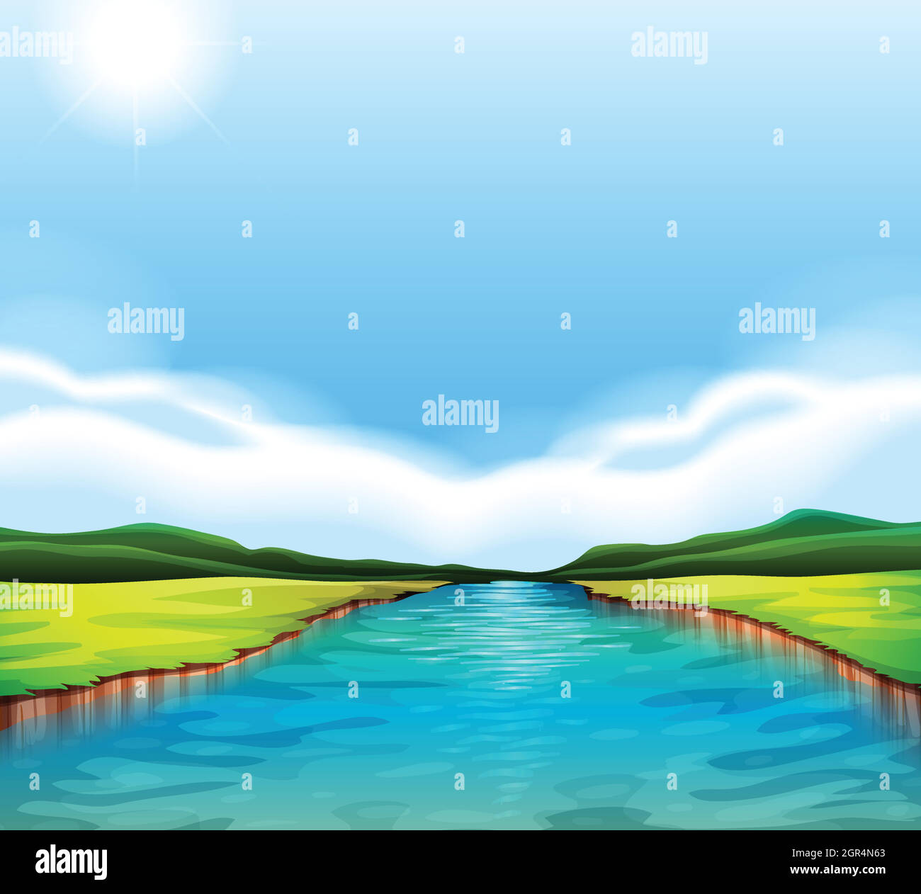 Formation river drawing hi-res stock photography and images - Alamy