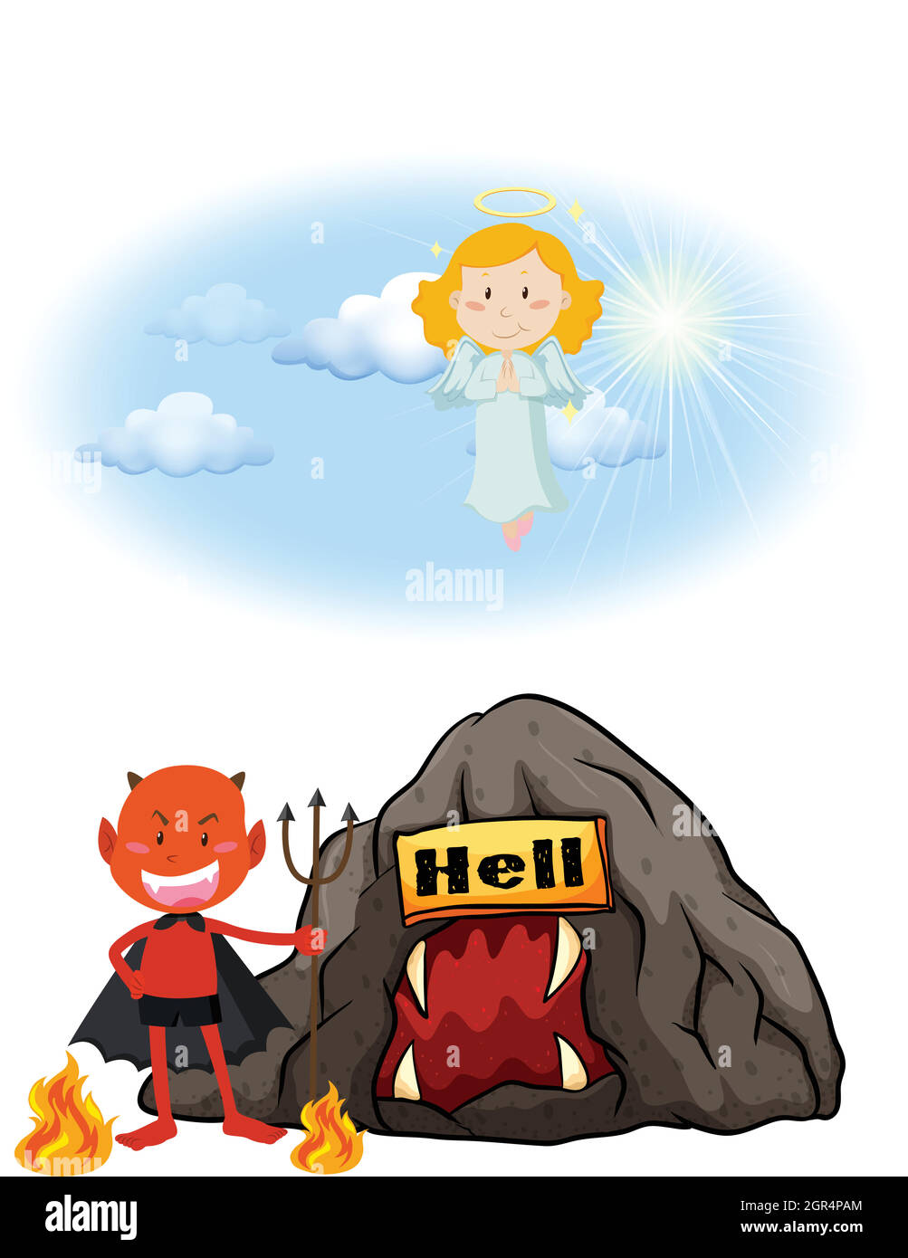 Heaven And Hell Emoji