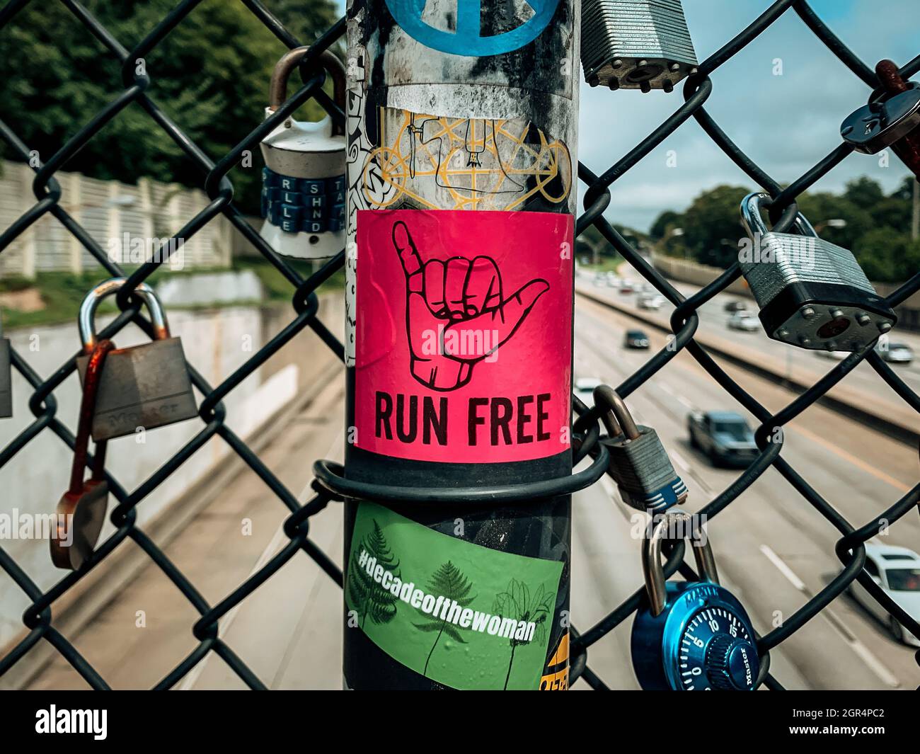 Advertisement paper pole hi-res stock photography and images - Alamy