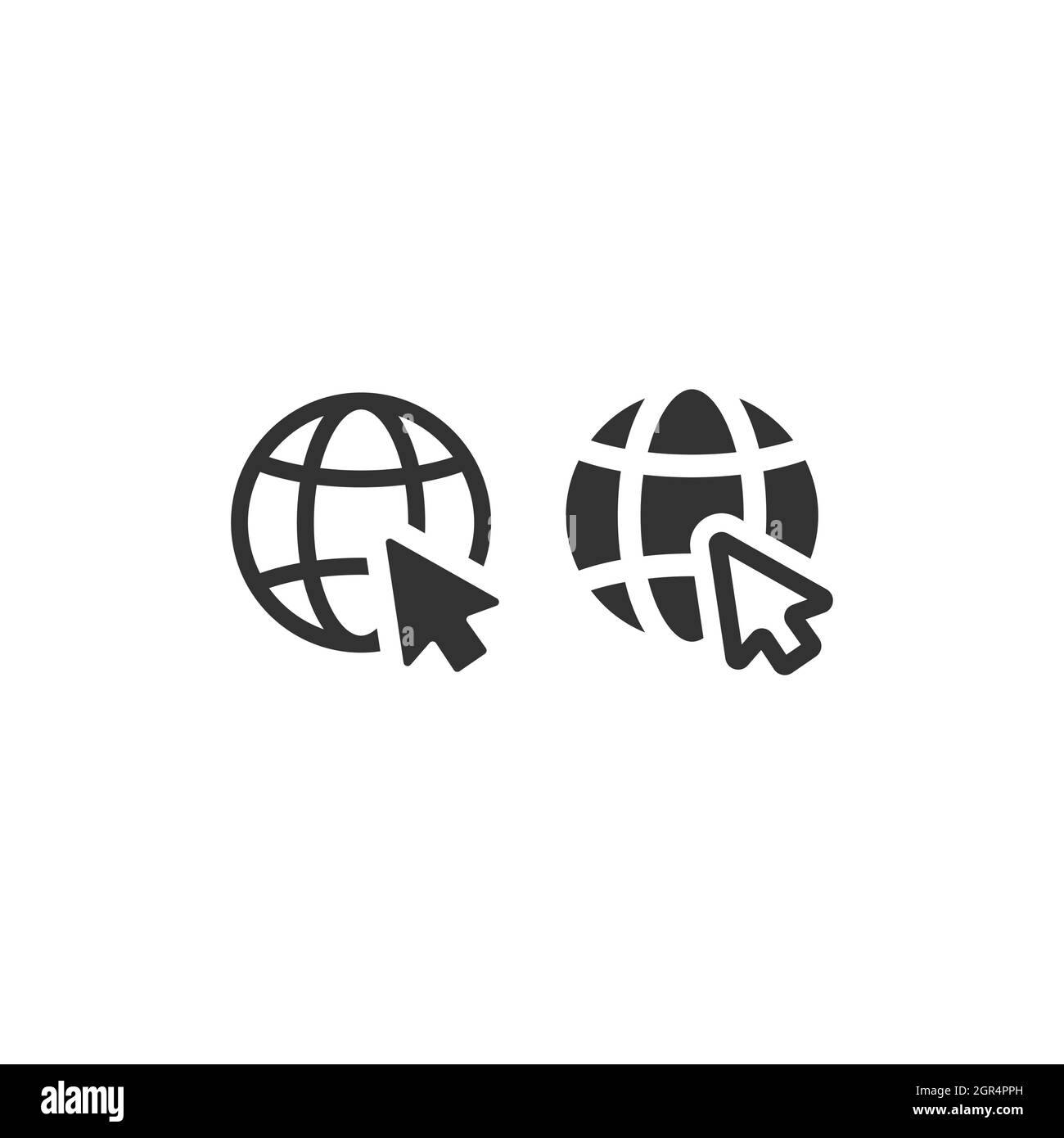 Cursor mouse arrow icon vector hi-res stock photography and images - Alamy