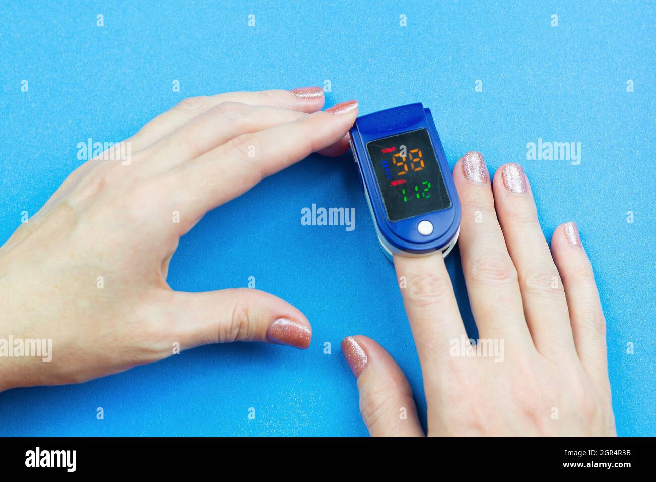 Pulse Oximeter Reading High Resolution Stock Photography and Images - Alamy