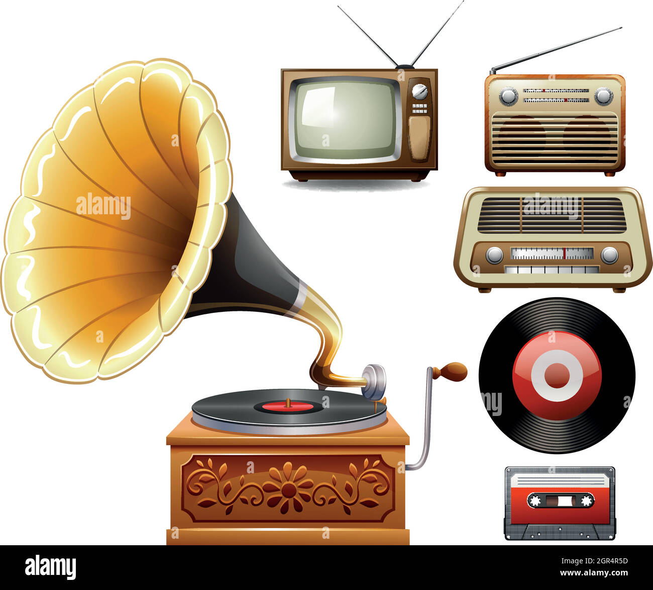 Electronic time Stock Vector Images - Alamy