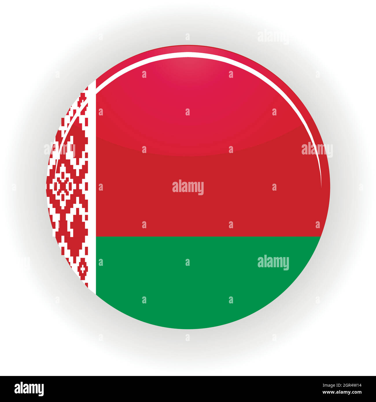Belarus icon circle Stock Vector Image & Art - Alamy