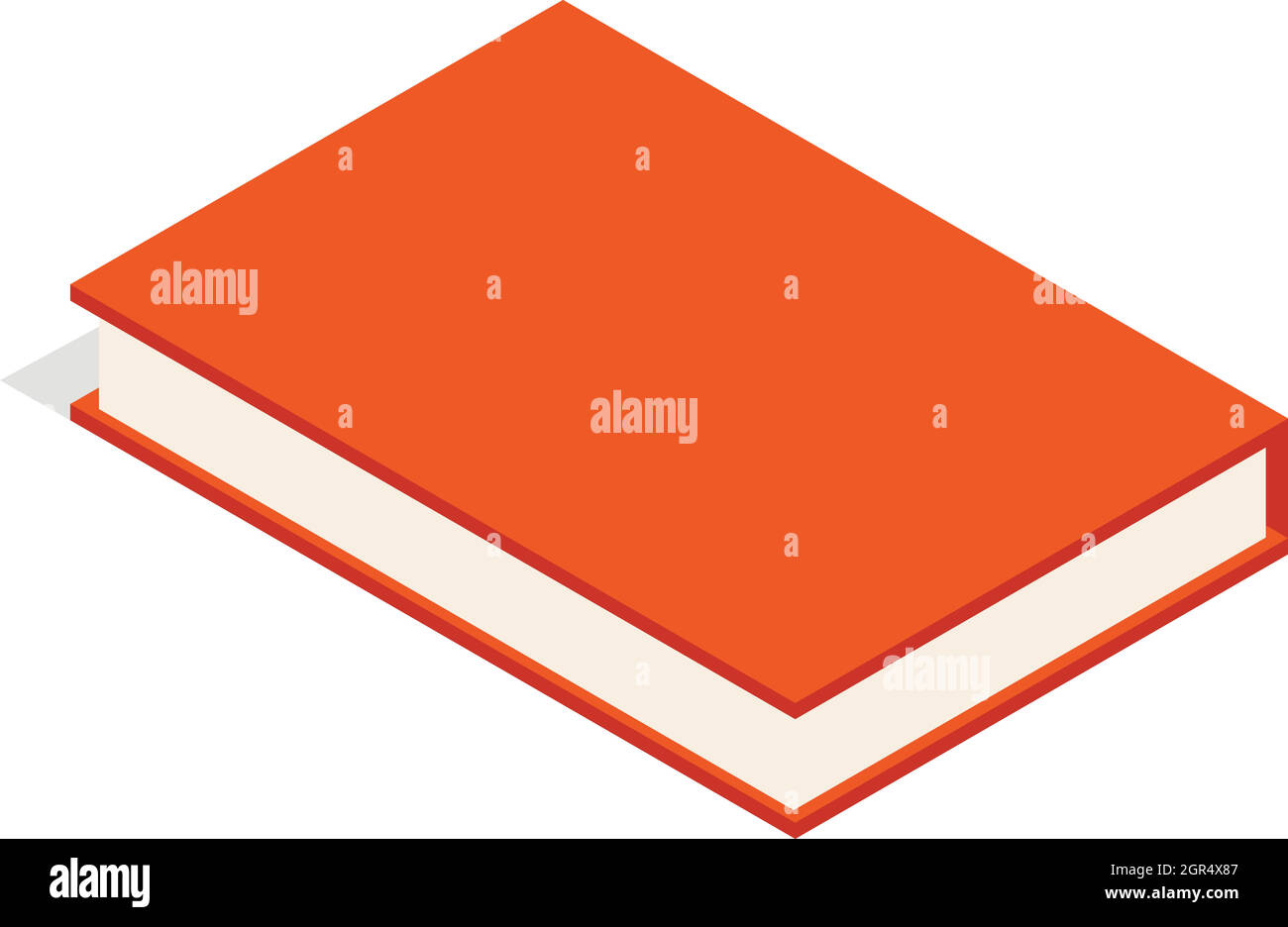 Red book icon, isometric 3d style Stock Vector Image & Art - Alamy