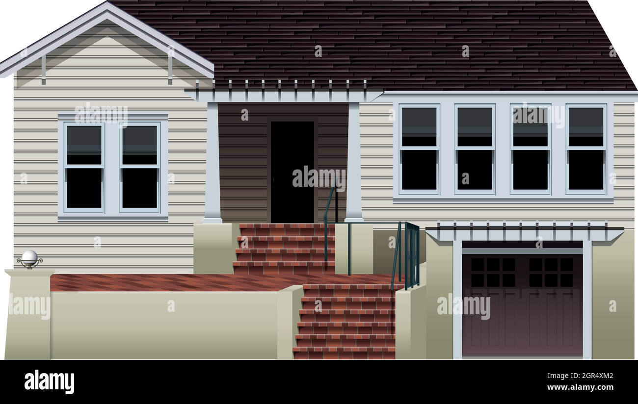 Stone house Stock Vector Images - Alamy