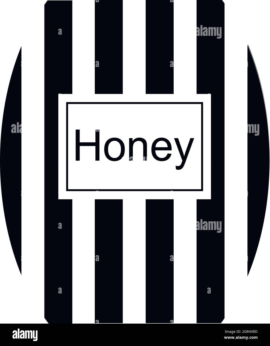 Honey icon in simple style Stock Vector Image & Art - Alamy