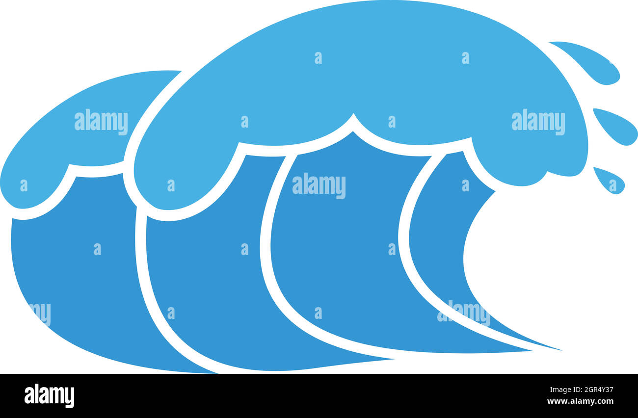 Sea wave foam Stock Vector Images - Alamy