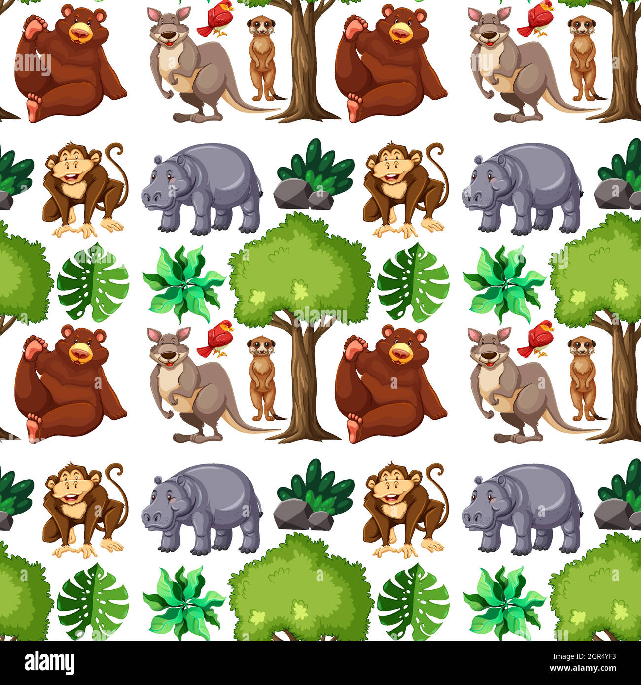 Tree patterns Stock Vector Images - Alamy