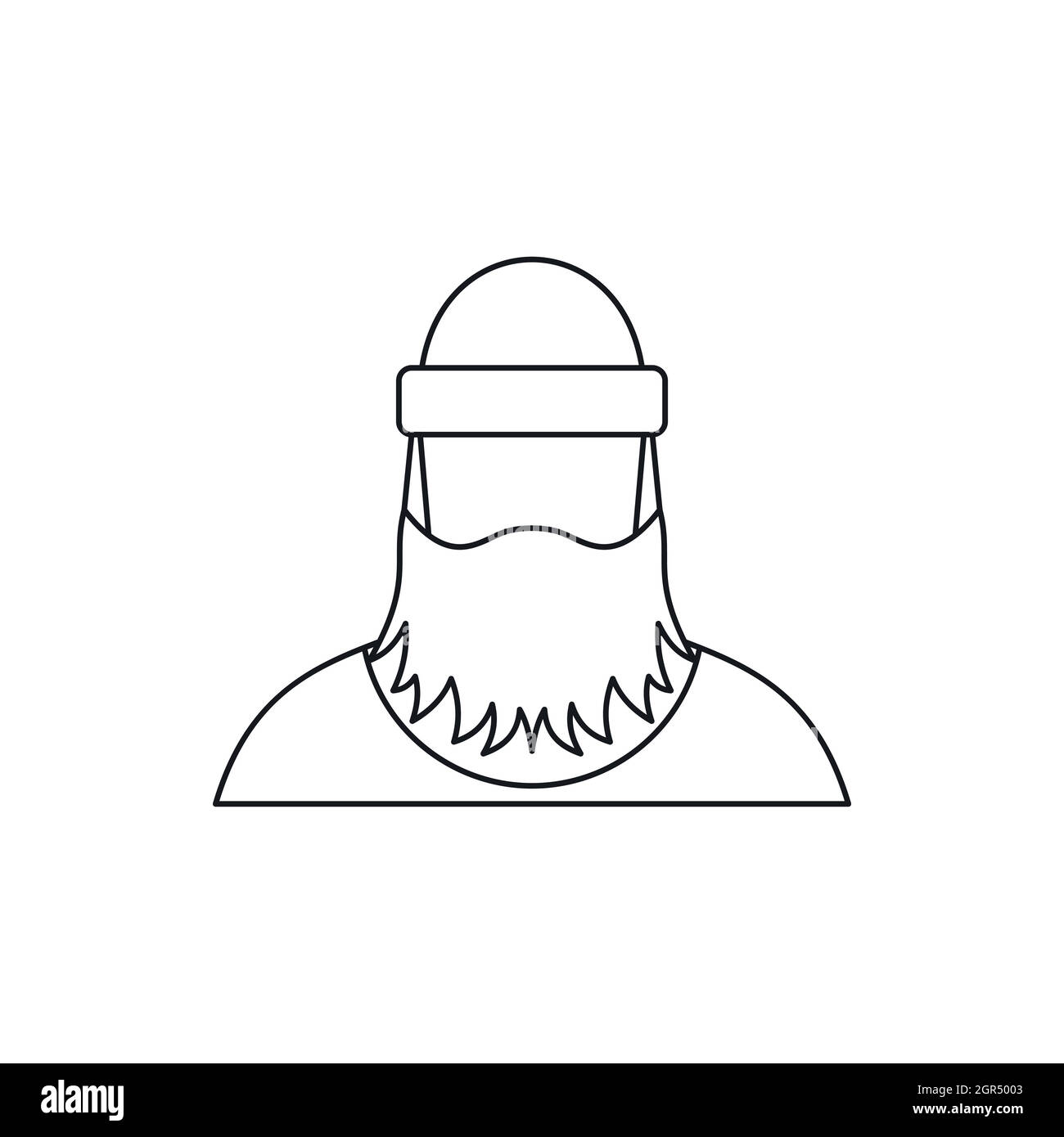 Scroll icon outline style Stock Vector Images - Alamy