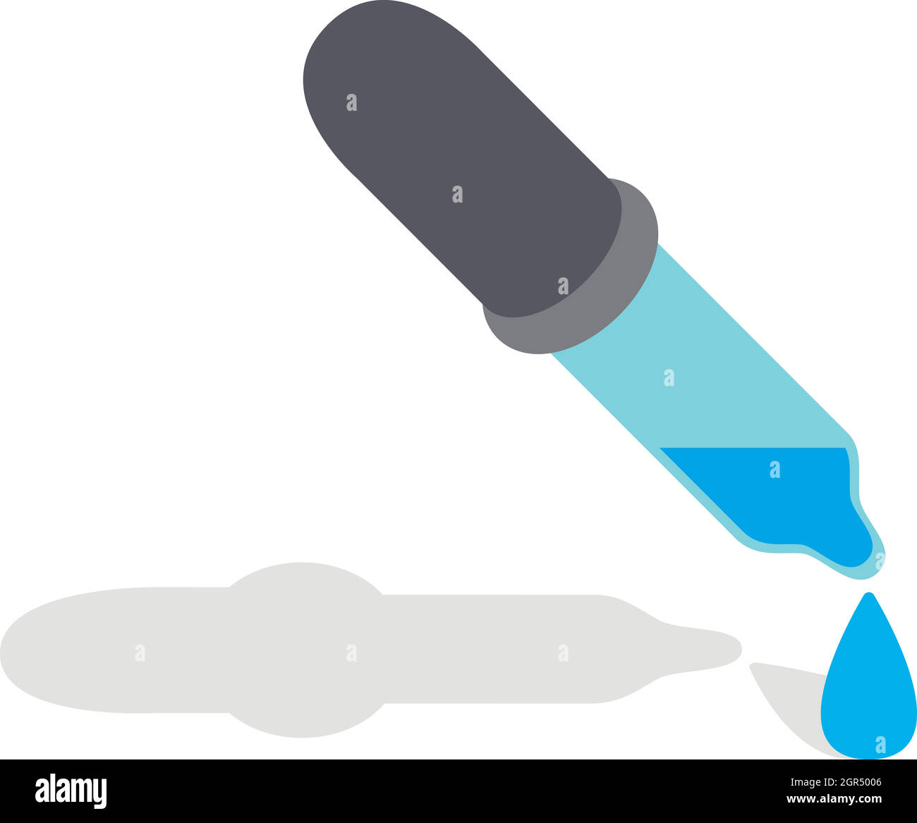 Pipette icon 3d illustration Cut Out Stock Images & Pictures - Alamy