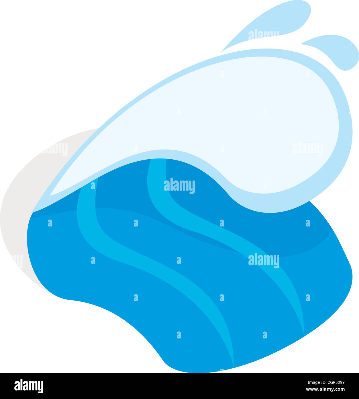Sea surface white wave Stock Vector Images - Alamy