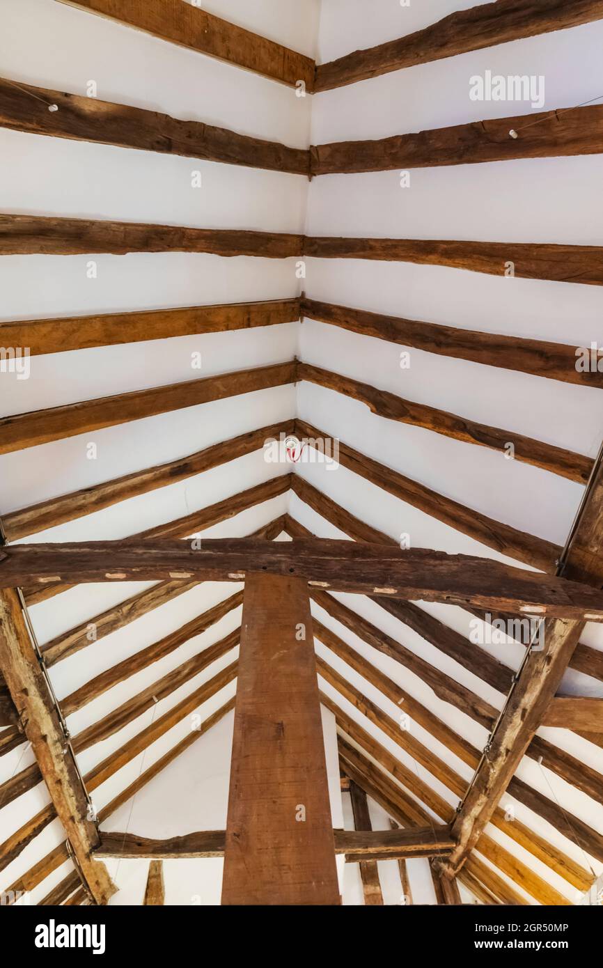 England, Southampton, Tudor House and Garden Museum, Interior View ...